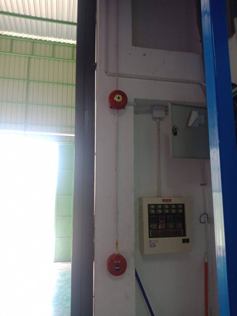 ผลงานติดตั้ง Fire Alarm และไฟฉุกเฉิน - CS Fire Alarm